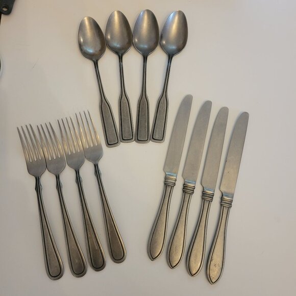 Cambridge | Dining | Cambridge Stainless Steel Flatware Set 2 Pieces 4 ...